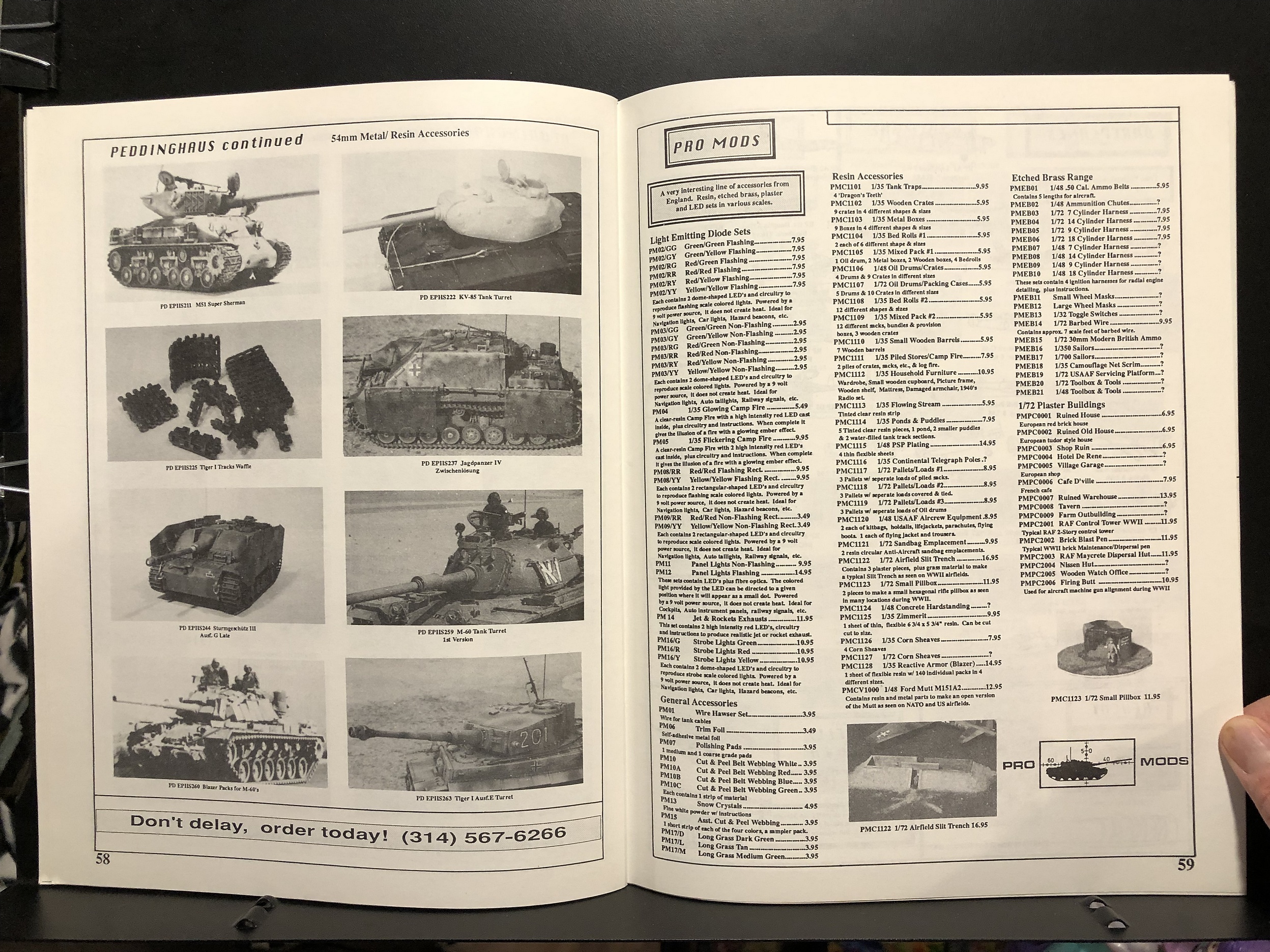 VLS Warwinds / VLS Stingray, 1989 Hobby Catalog - Parry Game Preserve