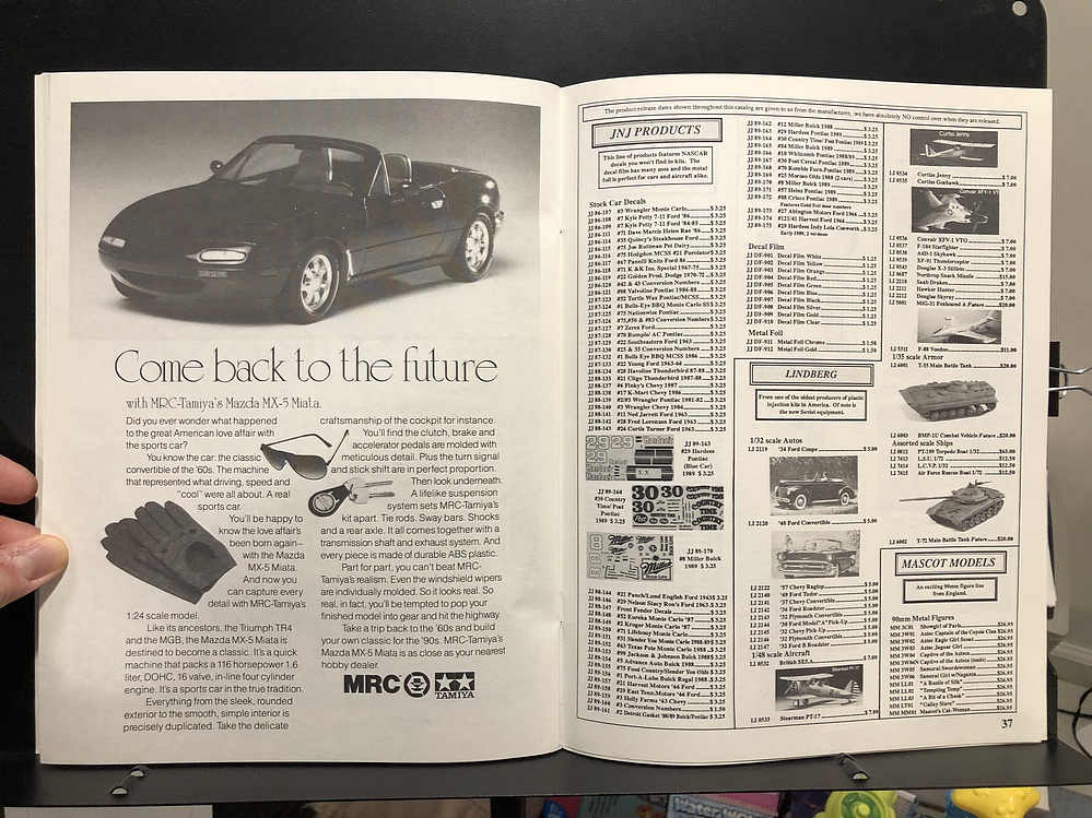 VLS, 1990 Hobby Catalog - Parry Game Preserve