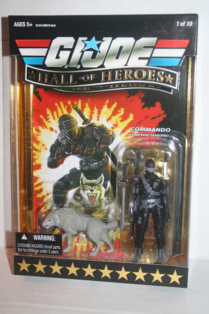 GI Joe: Modern Era Hall of Heroes - Snake Eyes - Commando - Parry Game ...