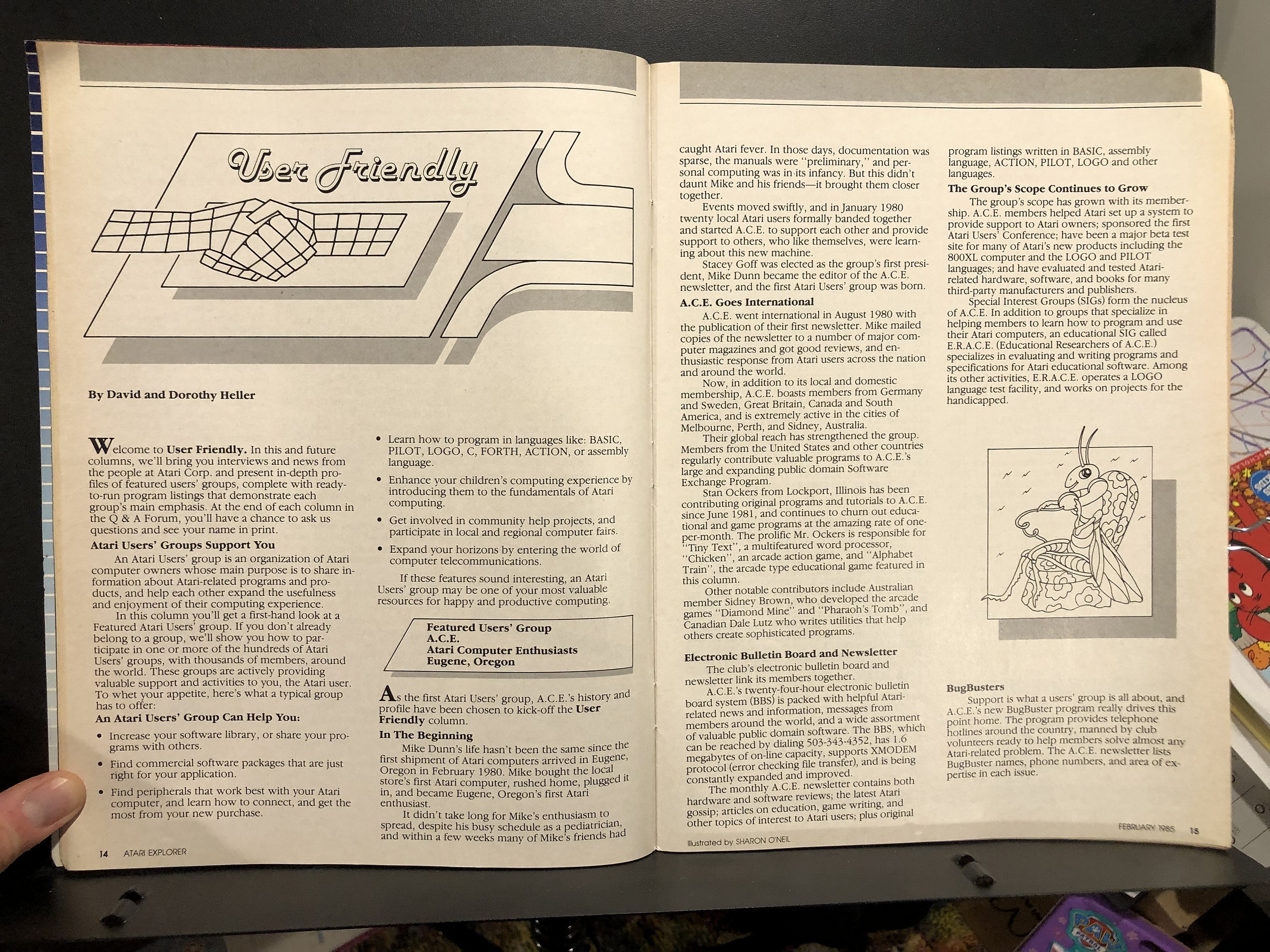 Atari - Explorer - February, 1985 - Parry Game Preserve