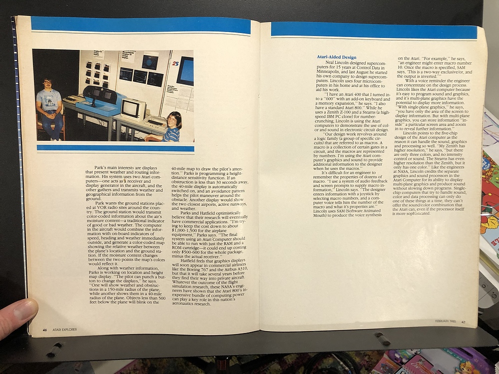 Atari - Explorer - February, 1985 - Parry Game Preserve
