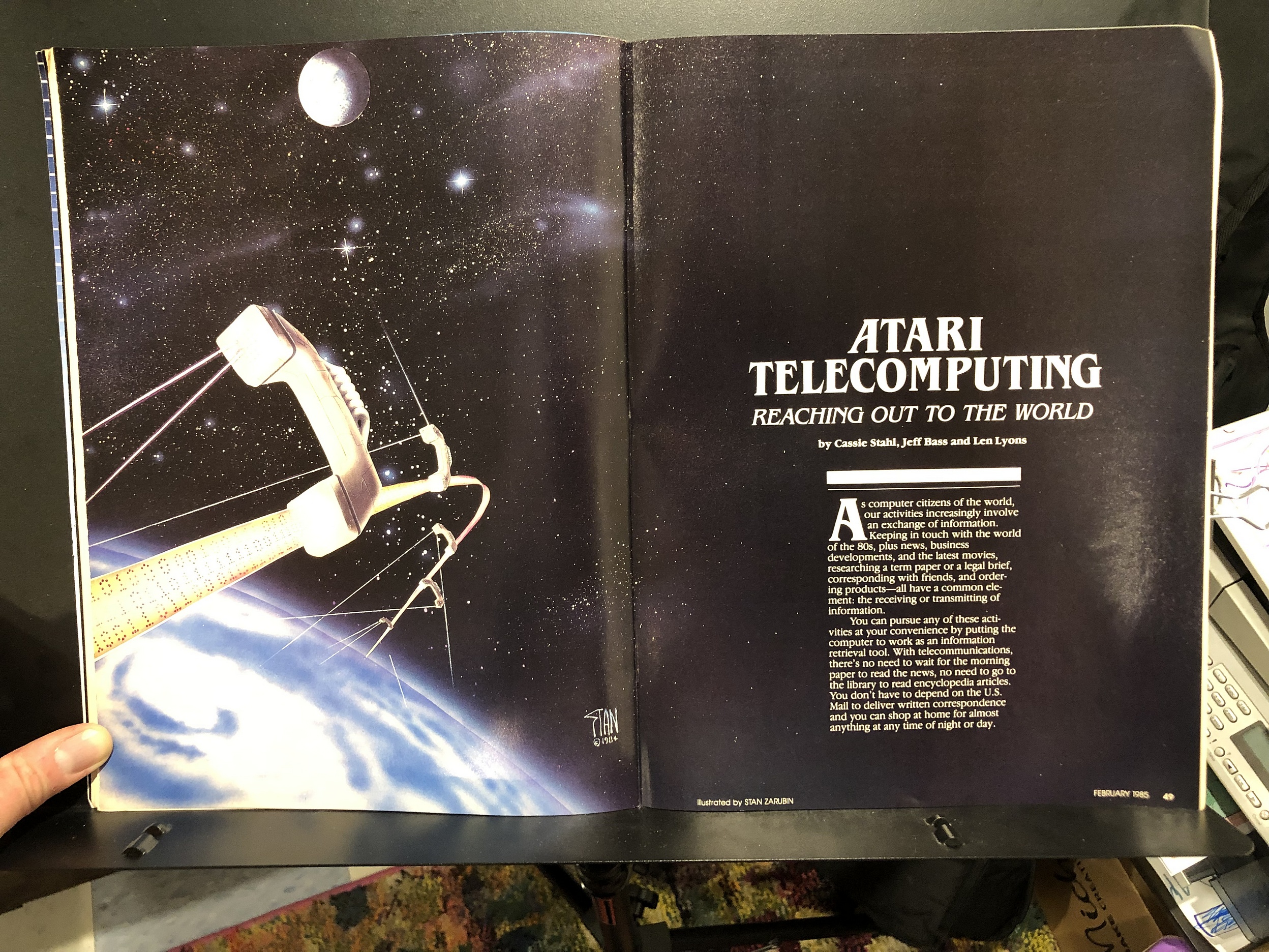 Atari - Explorer - February, 1985 - Parry Game Preserve
