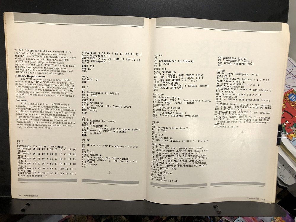 Atari - Explorer - February, 1985 - Parry Game Preserve