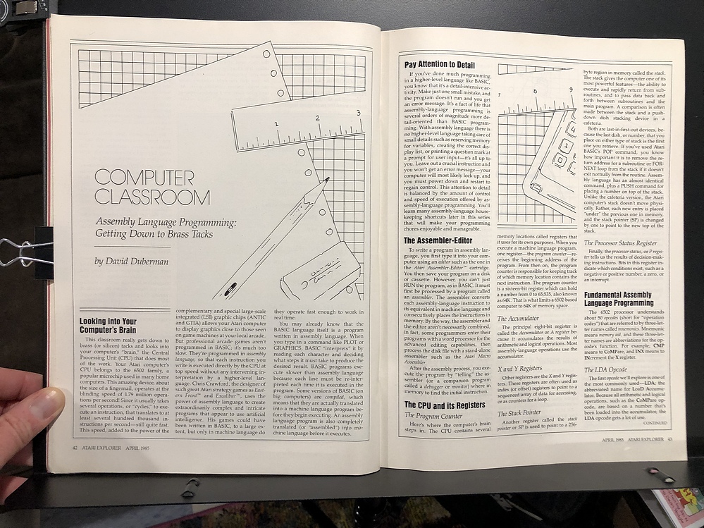 Atari - Explorer - April/May, 1985 - Parry Game Preserve