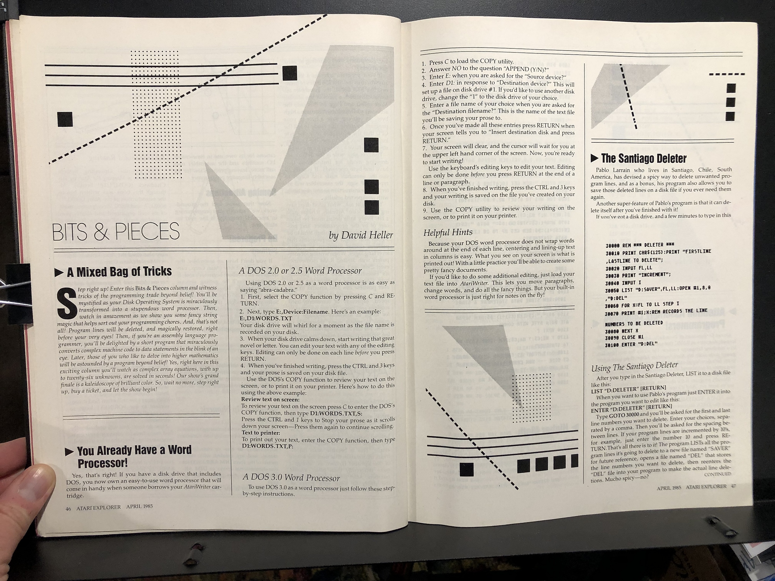 Atari - Explorer - April/May, 1985 - Parry Game Preserve