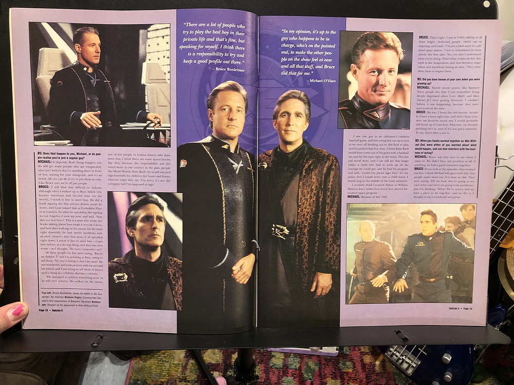 Babylon 5 Magazine - August/September, 1998 - Parry Game Preserve