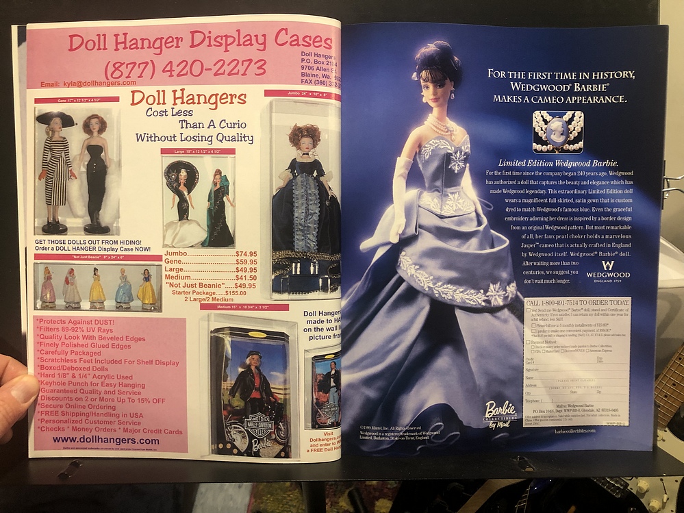 Barbie Bazaar Magazine - July/August, 2000 - Parry Game Preserve