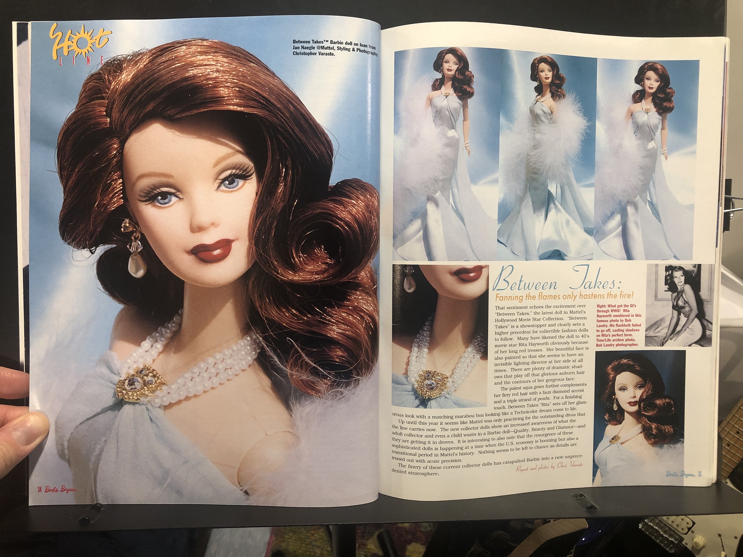 Barbie Bazaar Magazine - July/August, 2000 - Parry Game Preserve