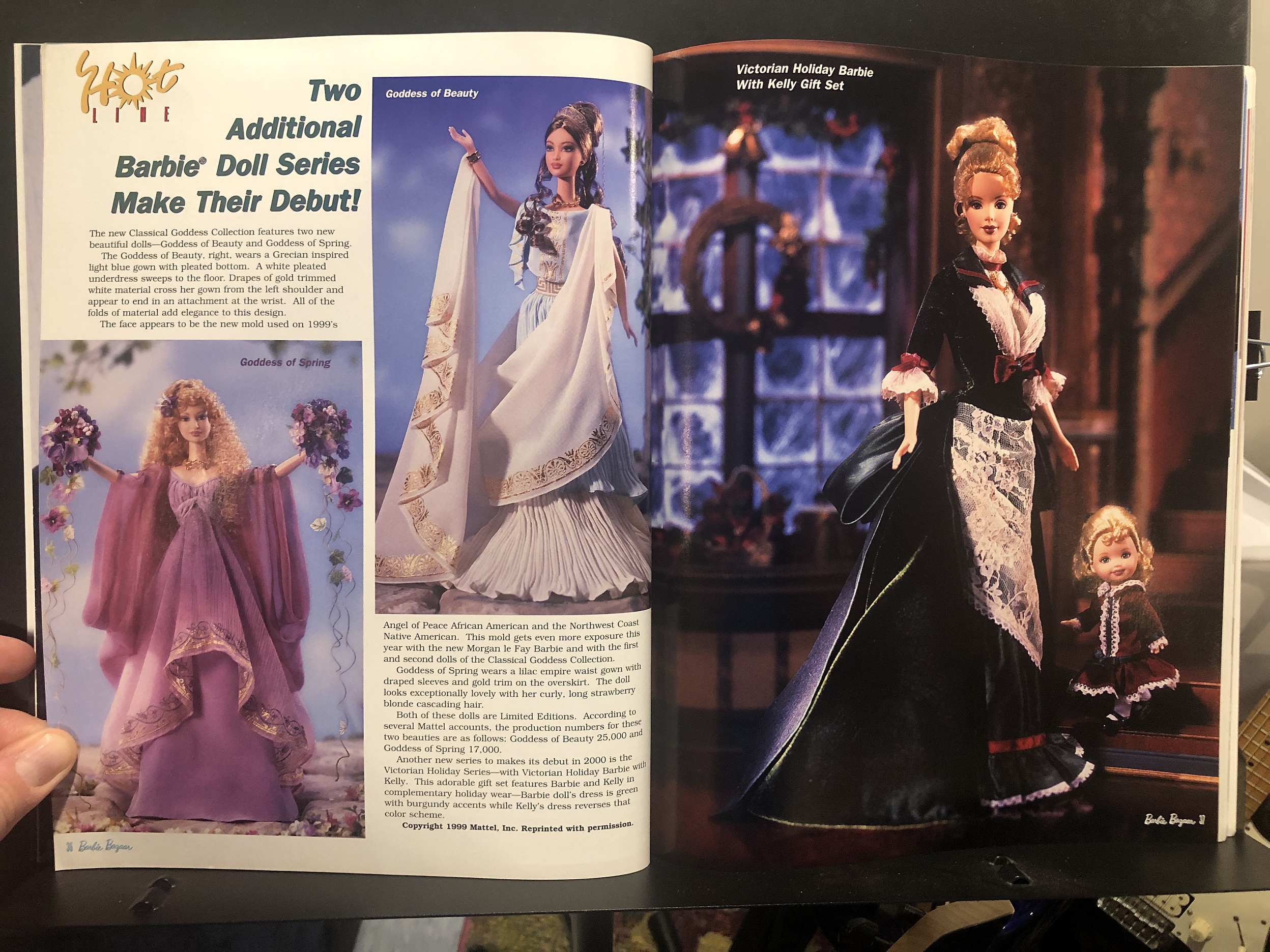 Barbie Bazaar Magazine - July/August, 2000 - Parry Game Preserve