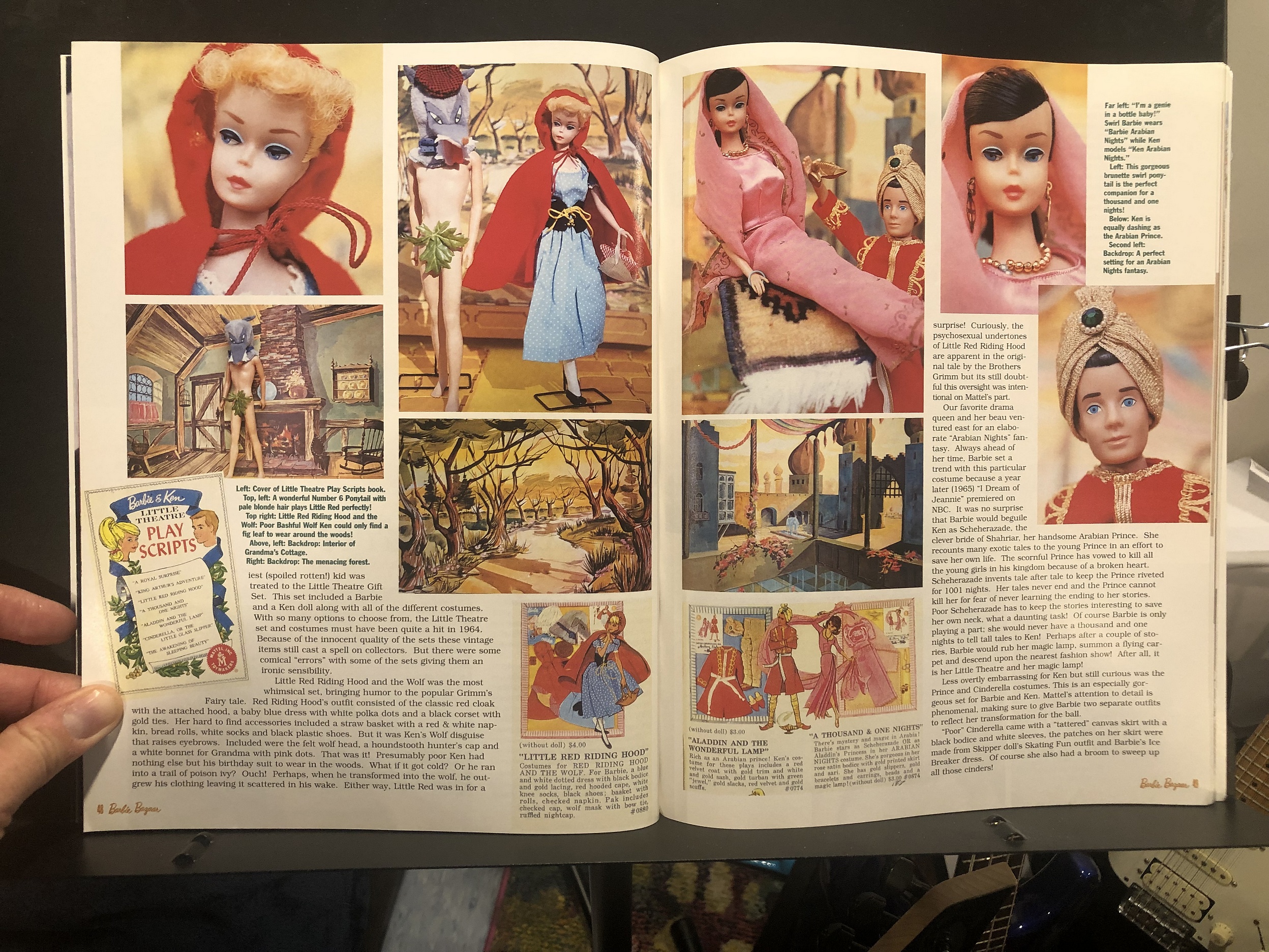 Barbie Bazaar Magazine - July/August, 2000 - Parry Game Preserve