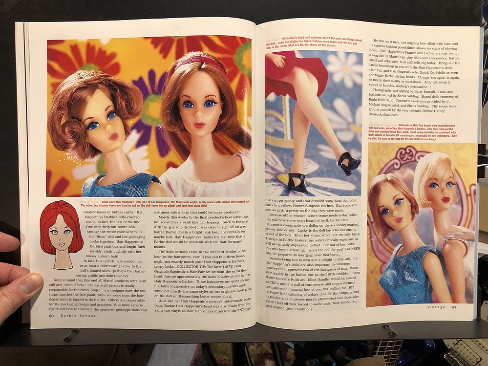 Barbie Bazaar Magazine - March/April, 2001 - Parry Game Preserve