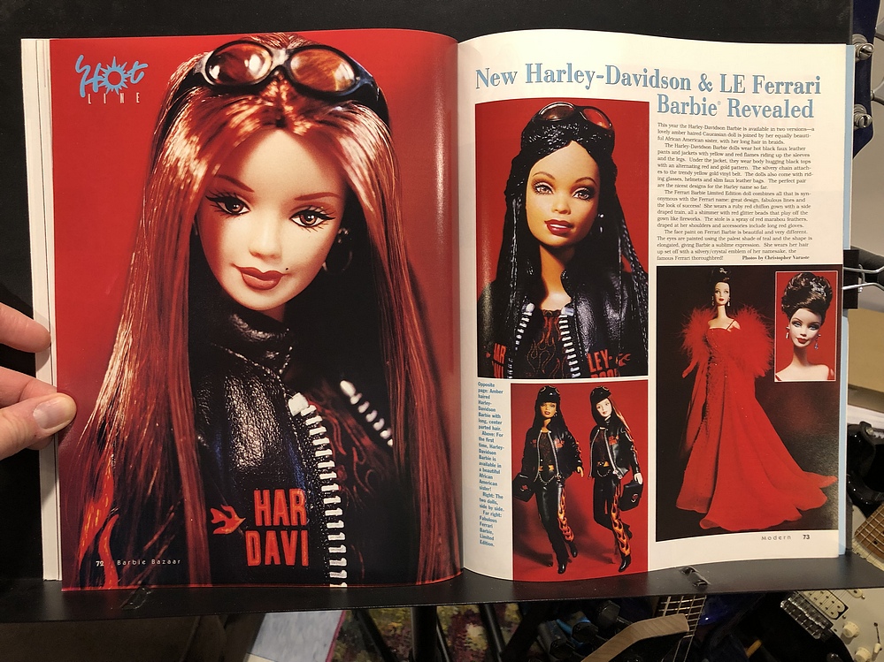 Barbie Bazaar Magazine - March/April, 2001 - Parry Game Preserve