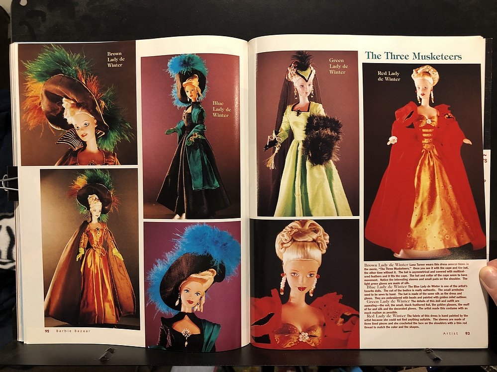 Barbie Bazaar Magazine - March/April, 2001 - Parry Game Preserve