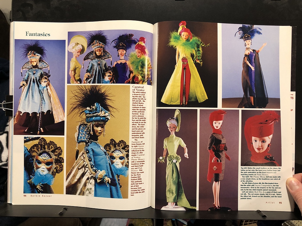 Barbie Bazaar Magazine - March/April, 2001 - Parry Game Preserve