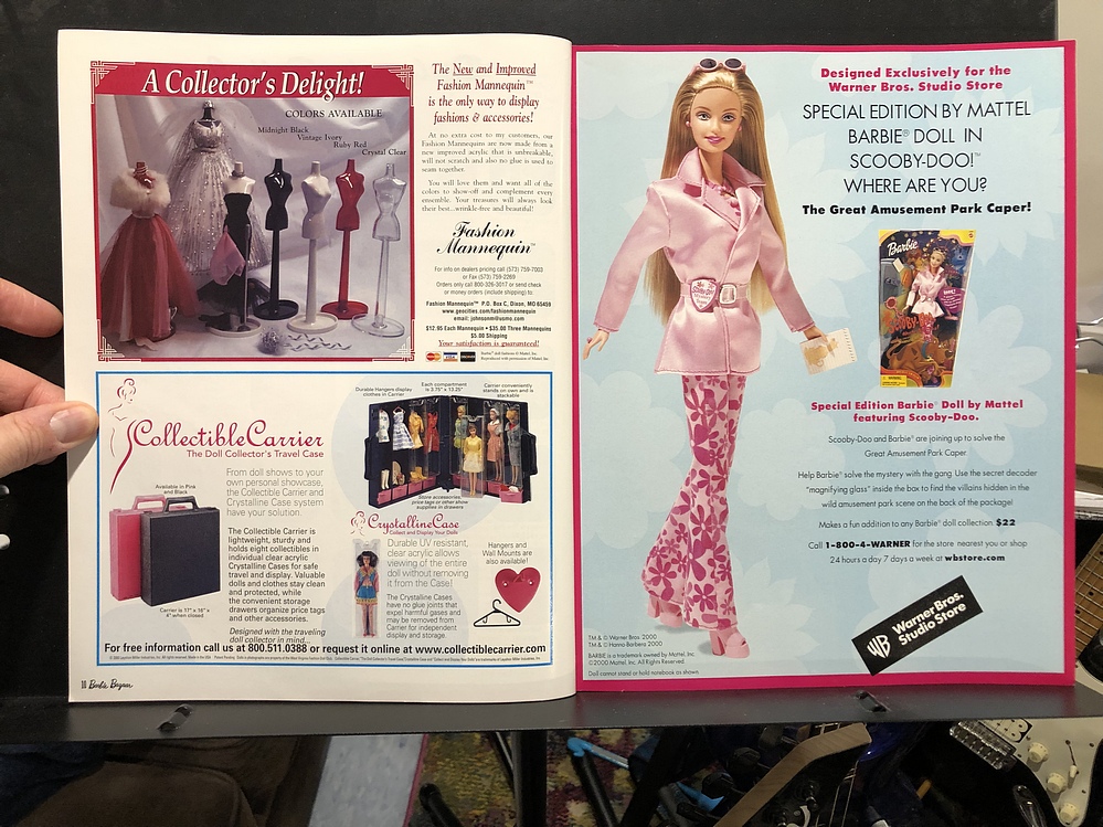 Barbie Bazaar Magazine - March/April, 2001 - Parry Game Preserve