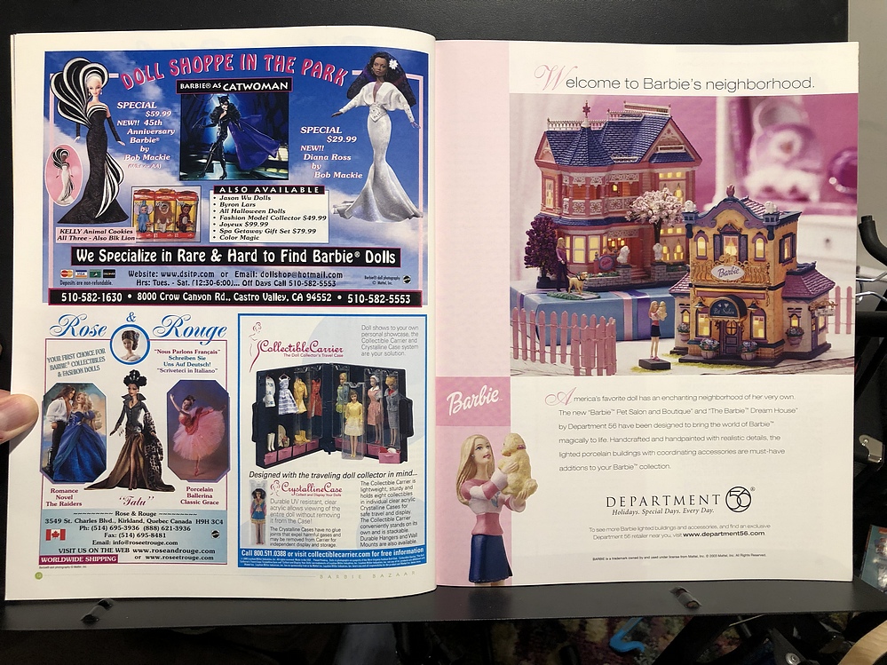 Barbie Bazaar Magazine - December/Jan, 2004 - Parry Game Preserve