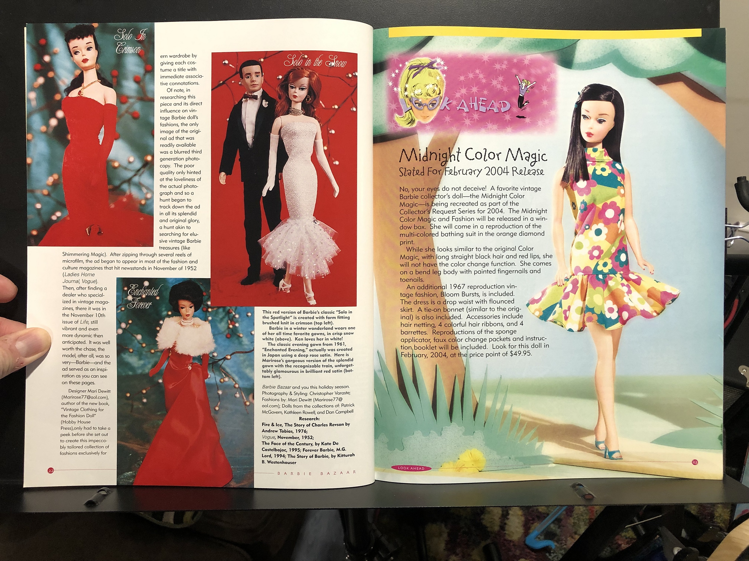 Barbie Bazaar Magazine - December/Jan, 2004 - Parry Game Preserve