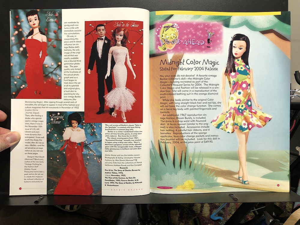Barbie Bazaar Magazine - December/Jan, 2004 - Parry Game Preserve