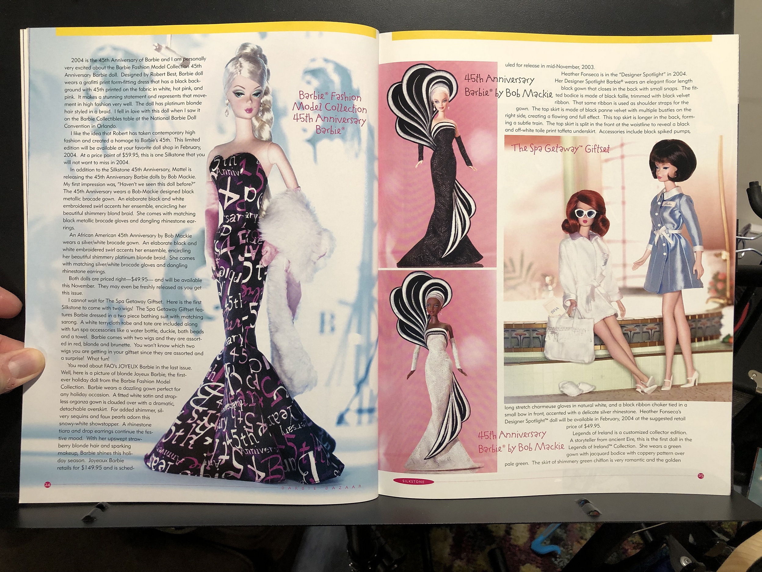 Barbie Bazaar Magazine - December/Jan, 2004 - Parry Game Preserve