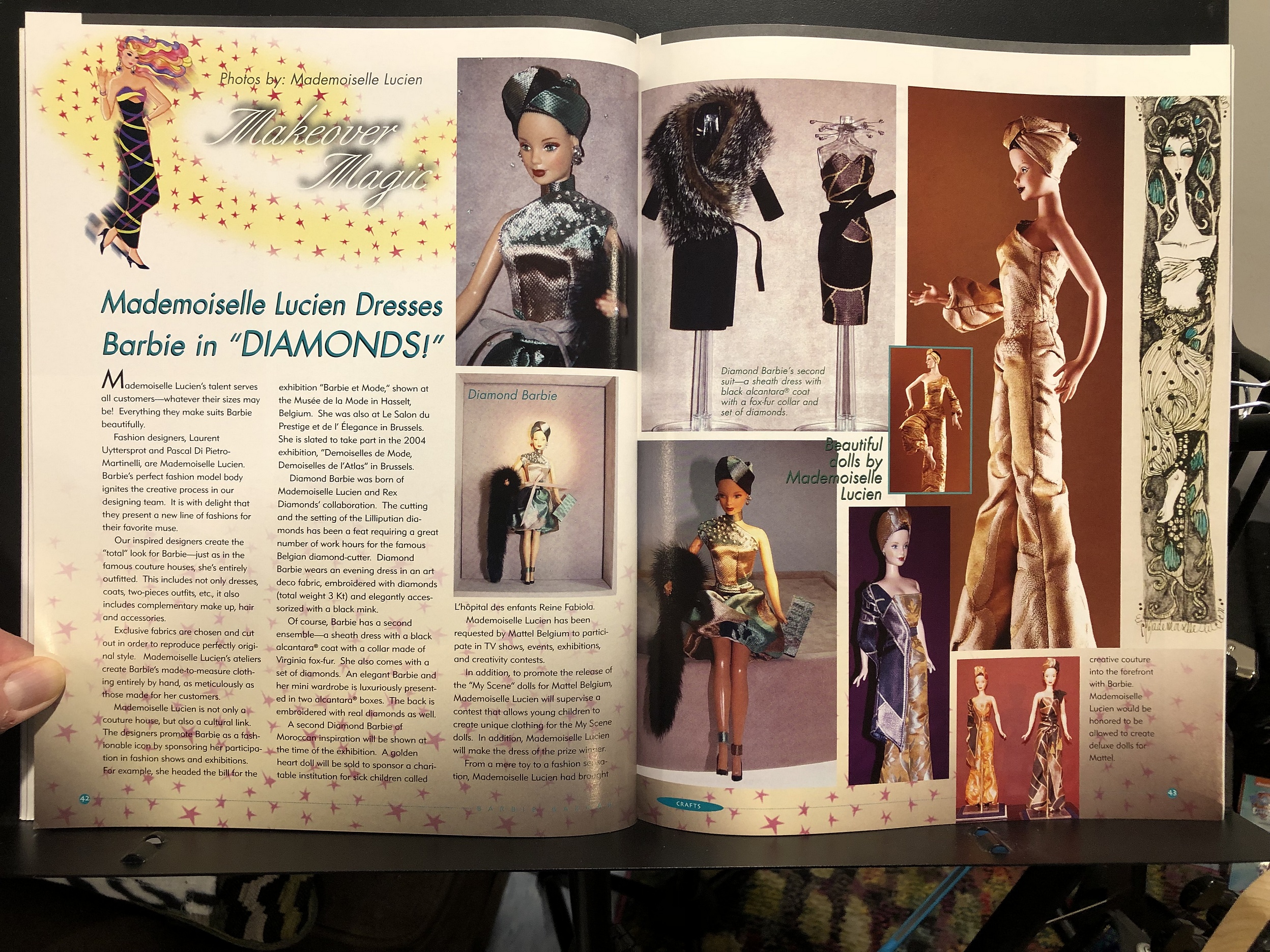 Barbie Bazaar Magazine - December/Jan, 2004 - Parry Game Preserve