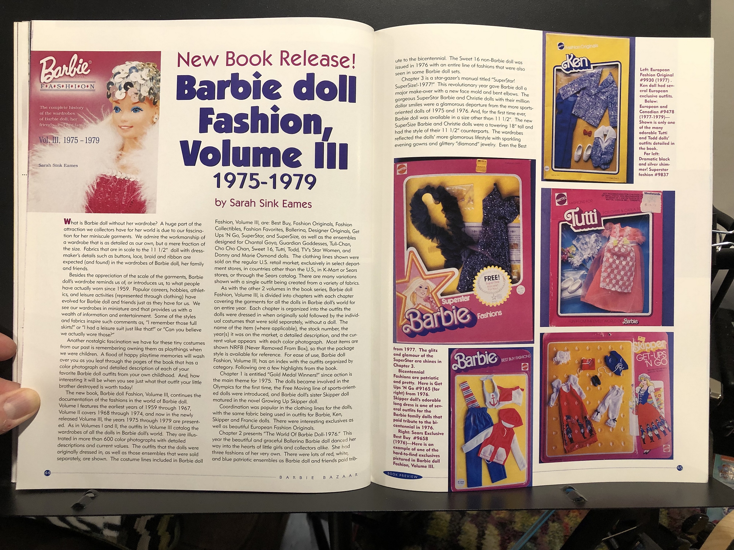 Barbie Bazaar Magazine - December/Jan, 2004 - Parry Game Preserve