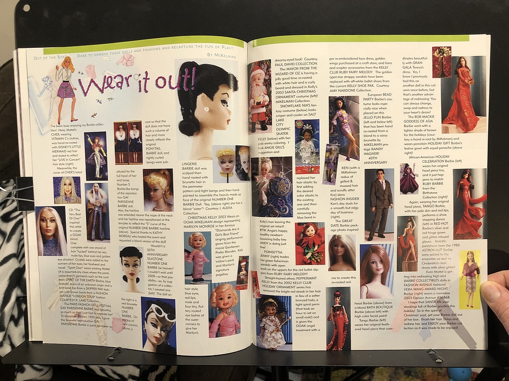 Barbie Bazaar Magazine - December/Jan, 2004 - Parry Game Preserve