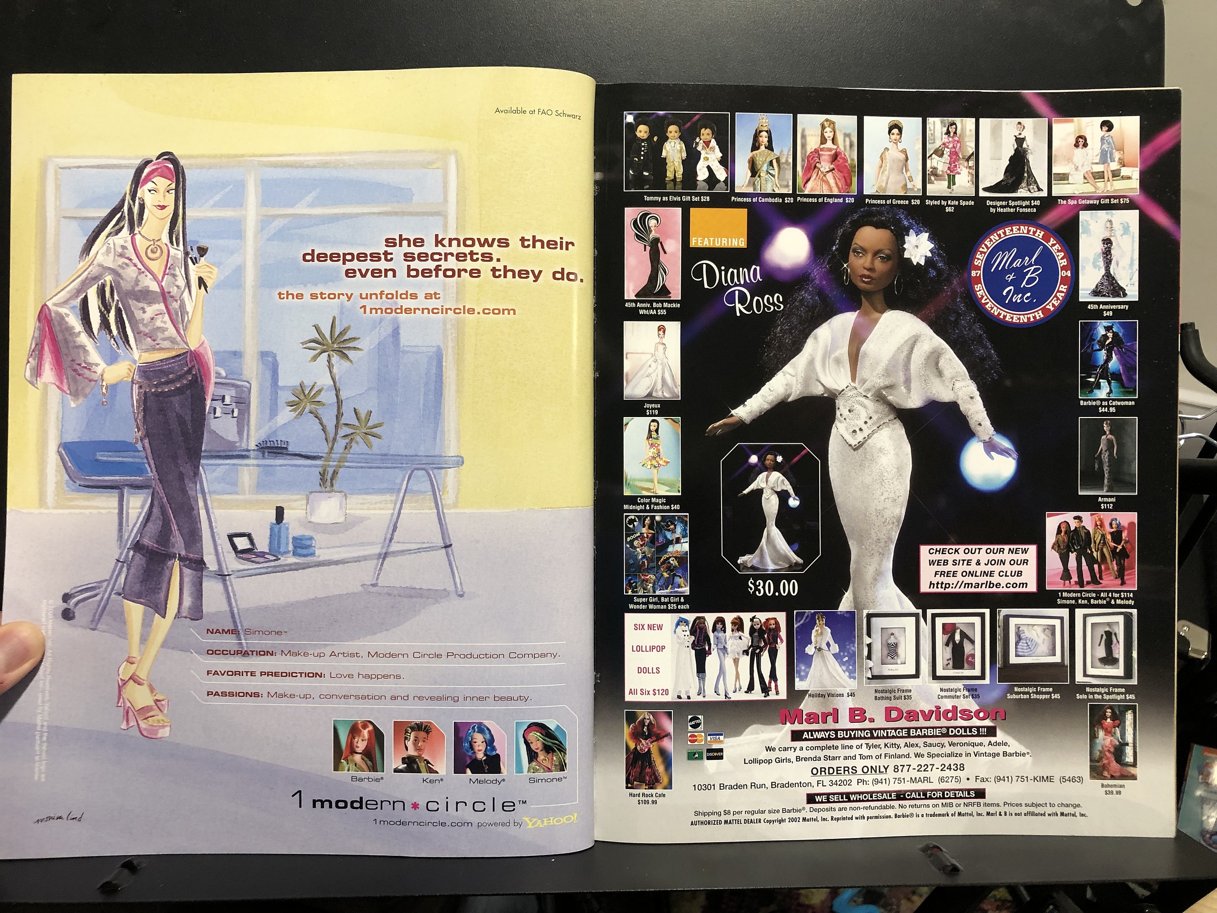 Barbie Bazaar Magazine - December/Jan, 2004 - Parry Game Preserve