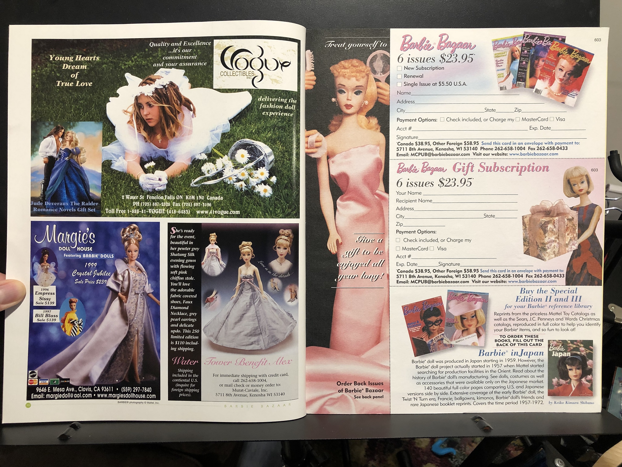 Barbie Bazaar Magazine - December/Jan, 2004 - Parry Game Preserve