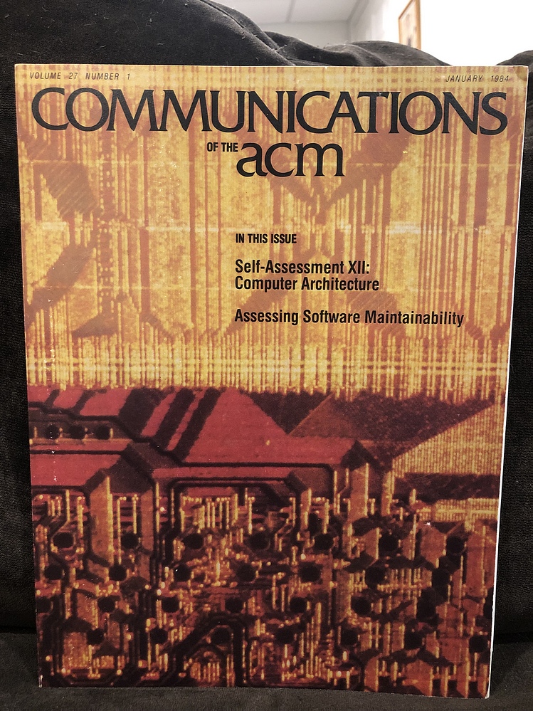 Communications of the acm Magazine Archive - Parry Game Preserve