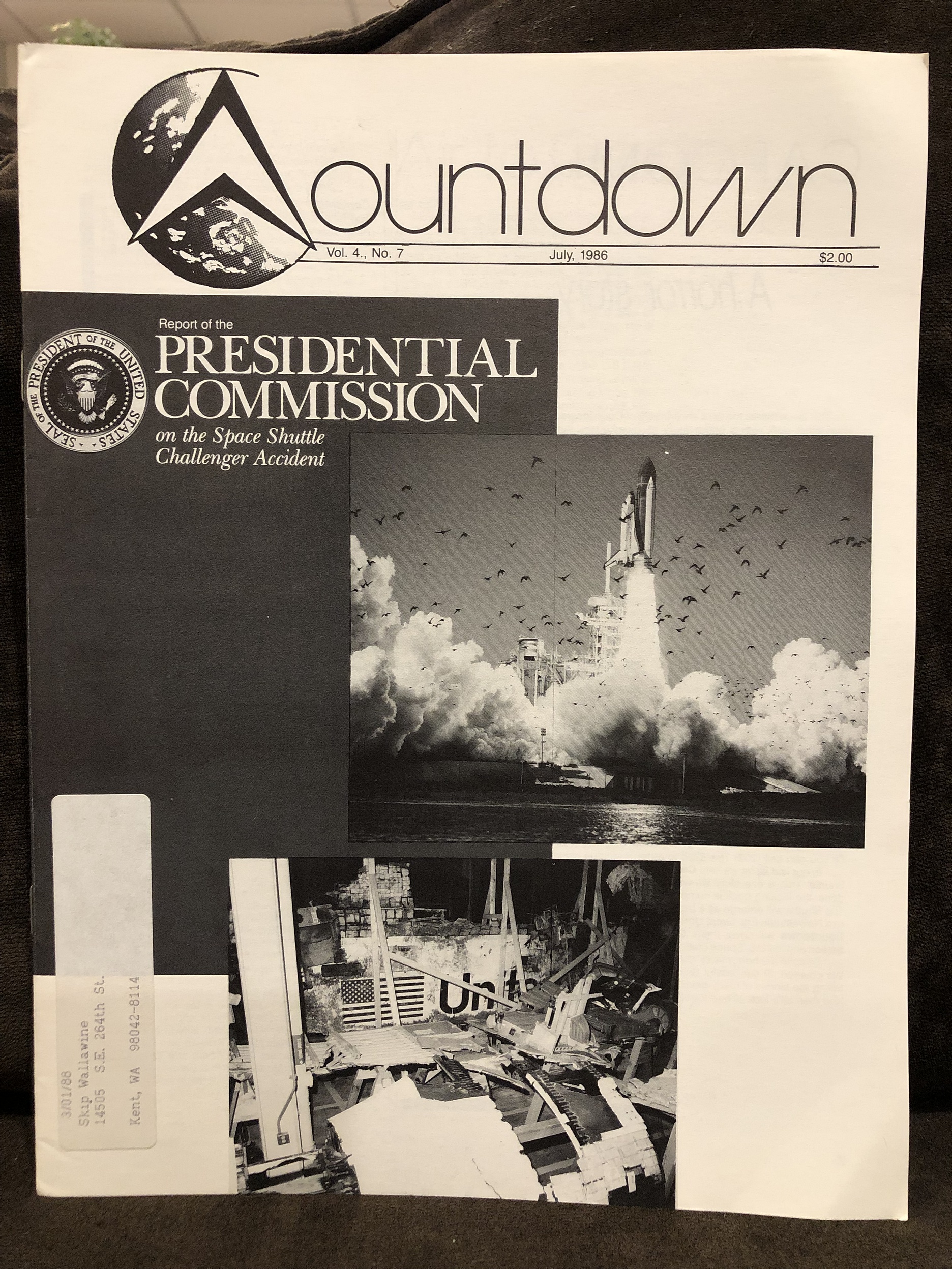 Countdown Magazine - July, 1986 - Parry Game Preserve