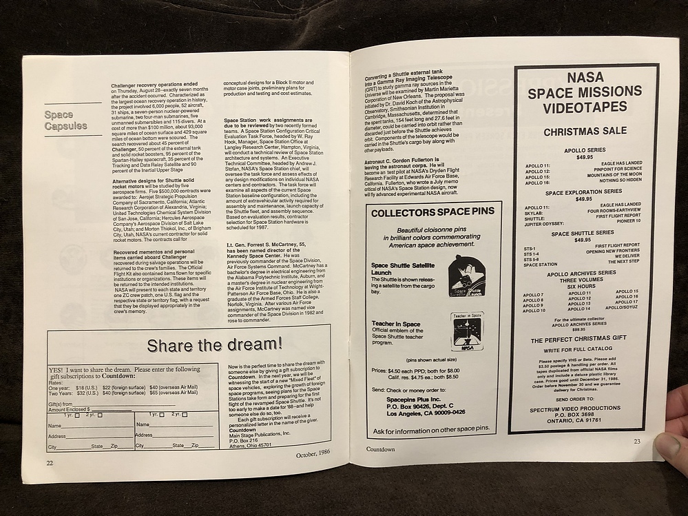 Countdown Magazine - October, 1986 - Parry Game Preserve