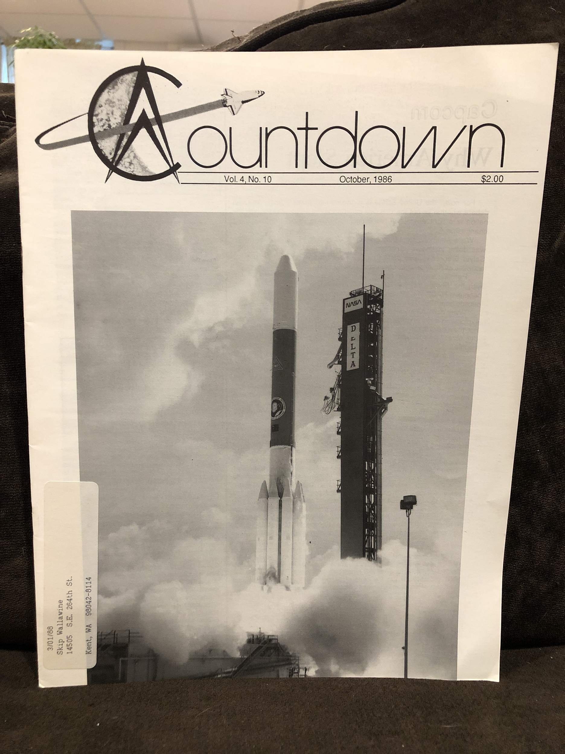 Countdown Magazine - October, 1986 - Parry Game Preserve