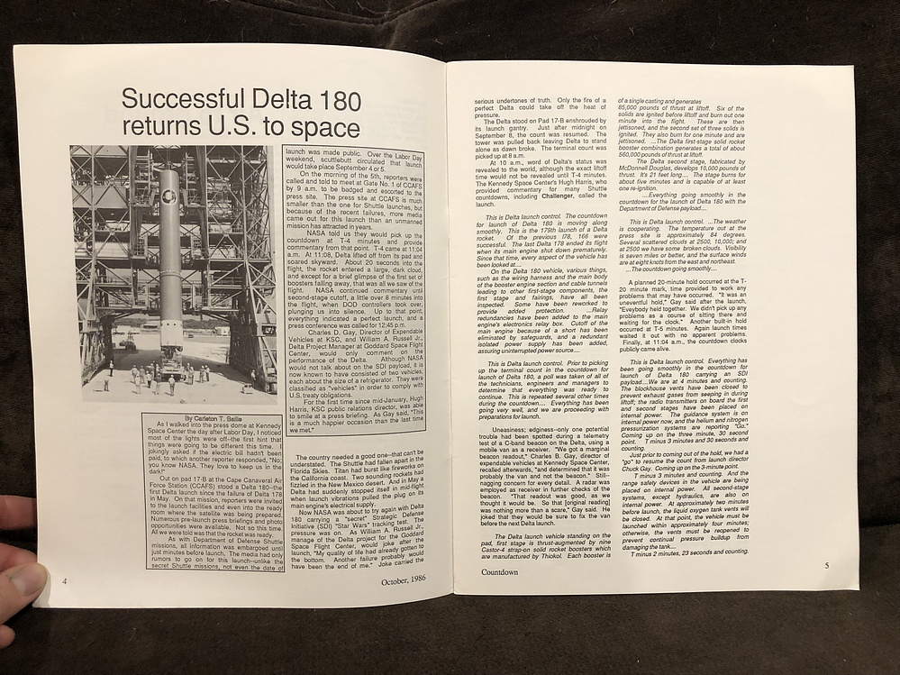 Countdown Magazine - October, 1986 - Parry Game Preserve