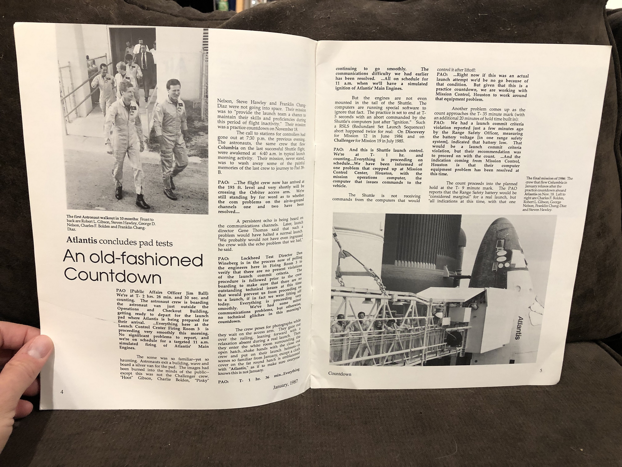 Countdown Magazine - January, 1987 - Parry Game Preserve