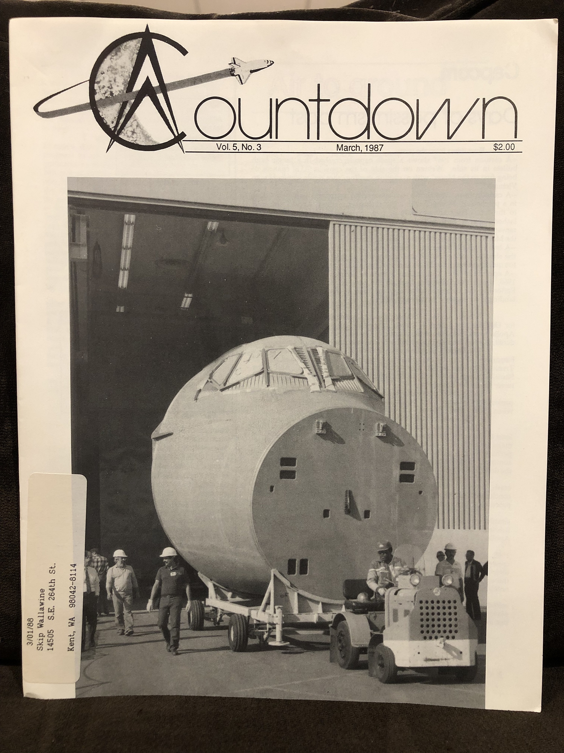 Countdown Magazine - March, 1987 - Parry Game Preserve