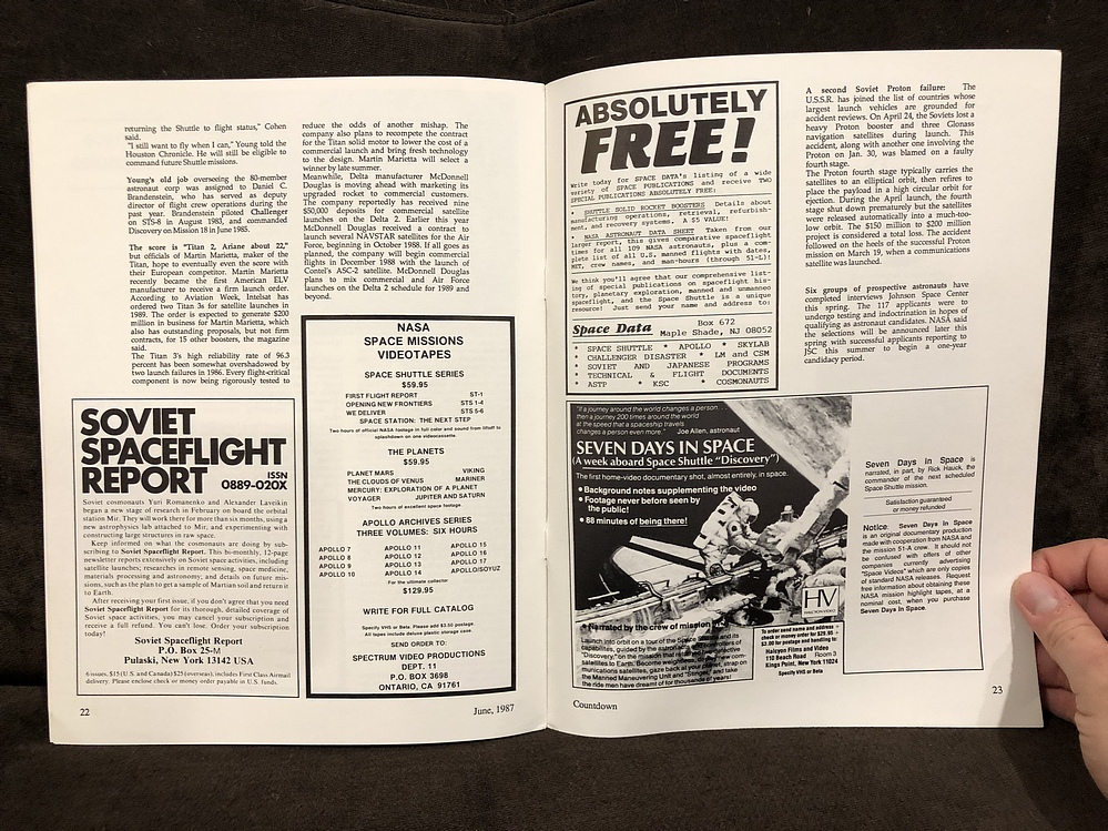 Countdown Magazine - June, 1987 - Parry Game Preserve