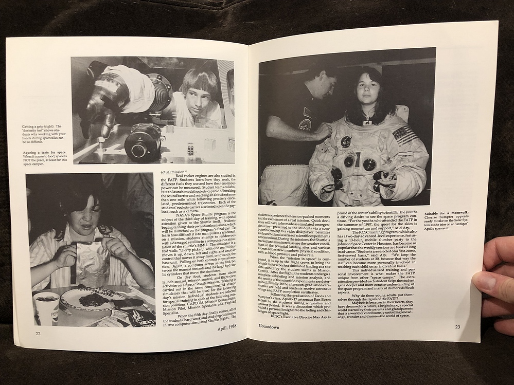 Countdown Magazine - April, 1988 - Parry Game Preserve