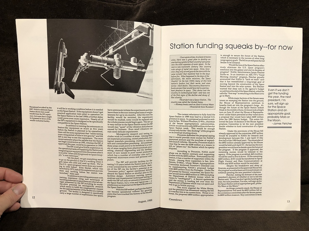 Countdown Magazine - August, 1988 - Parry Game Preserve