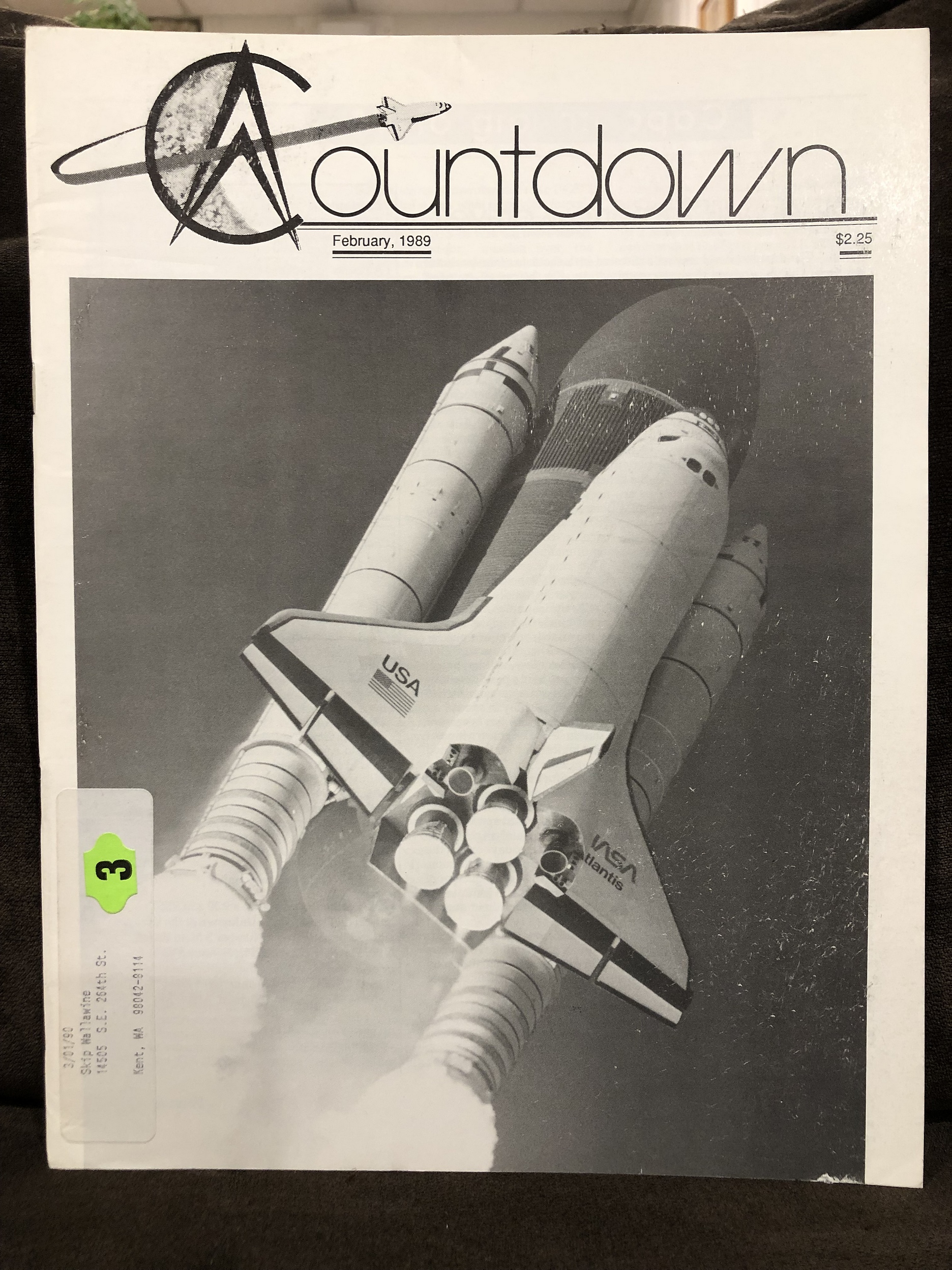 Countdown Magazine - February, 1989 - Parry Game Preserve