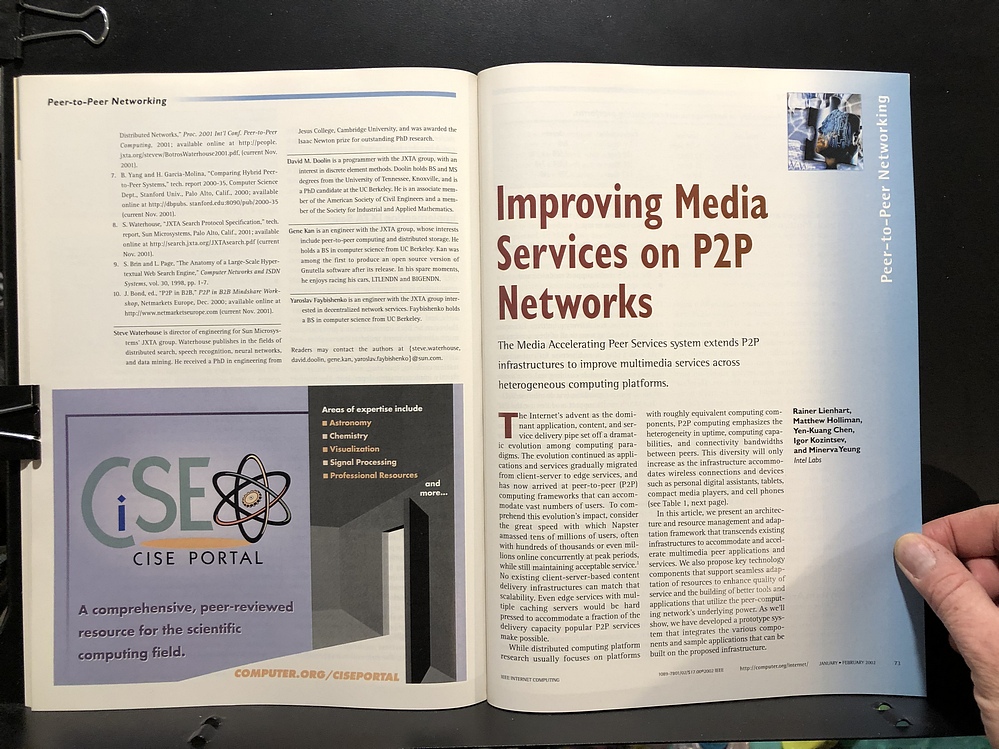 IEEE Internet Computing - January/February, 2002 - Parry Game Preserve