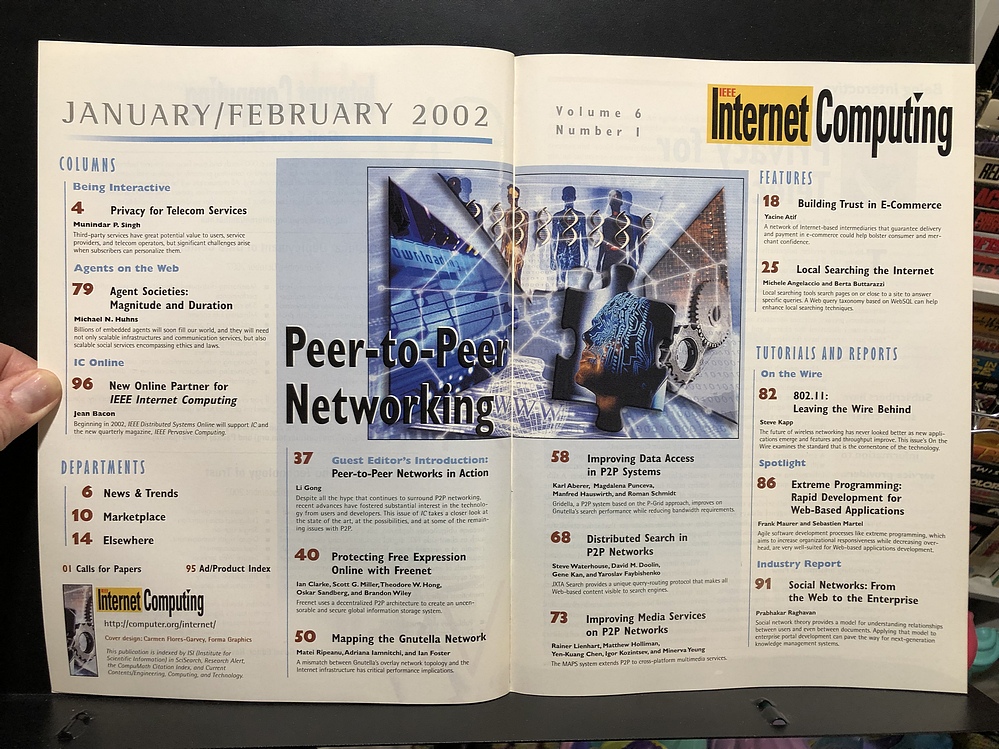 IEEE Internet Computing - January/February, 2002 - Parry Game Preserve