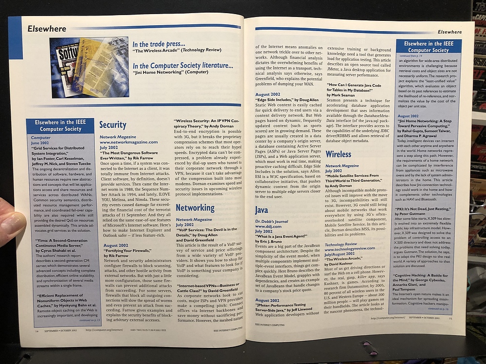 IEEE Internet Computing - September/October, 2002 - Parry Game Preserve