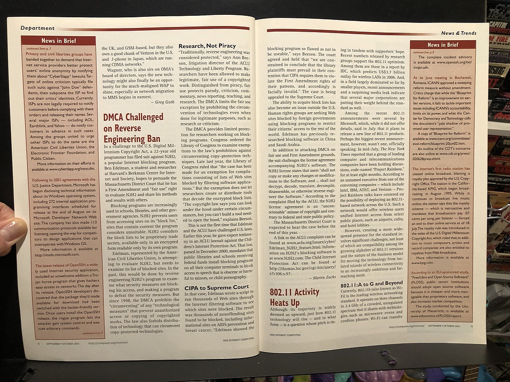 IEEE Internet Computing - September/October, 2002 - Parry Game Preserve