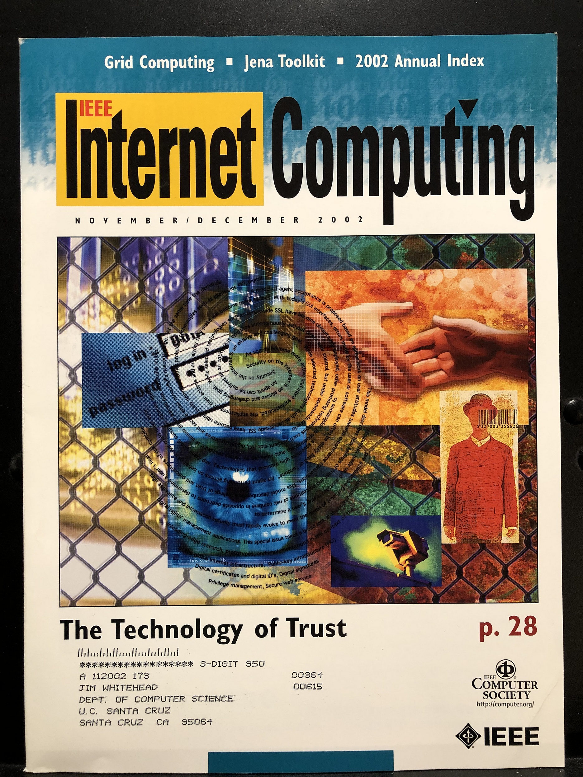 IEEE Internet Computing - November/December, 2002 - Parry Game Preserve