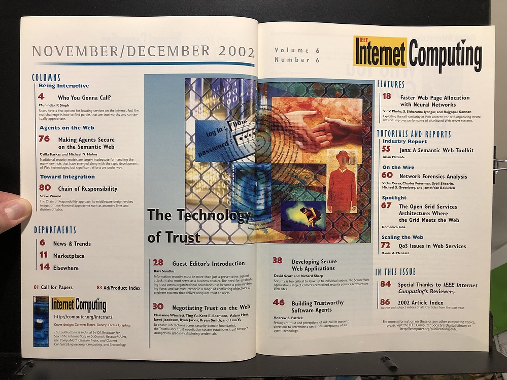 IEEE Internet Computing - November/December, 2002 - Parry Game Preserve