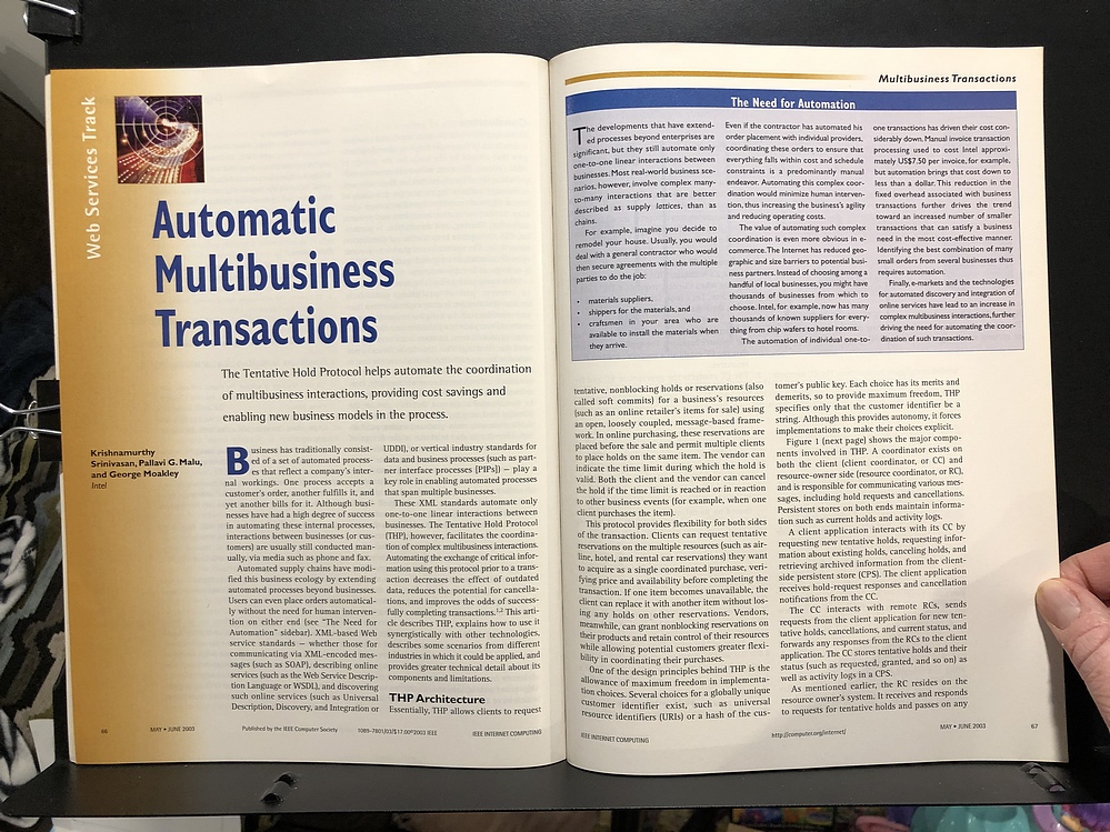 IEEE Internet Computing - May/June, 2003 - Parry Game Preserve