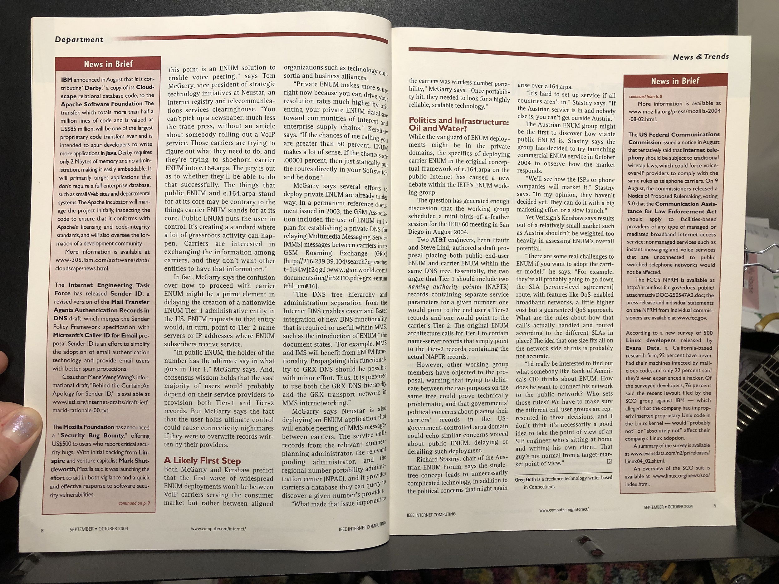 IEEE Internet Computing - September/October, 2004 - Parry Game Preserve