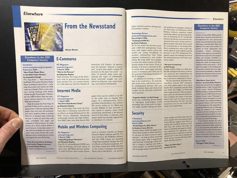 IEEE Internet Computing - May/June, 2006 - Parry Game Preserve