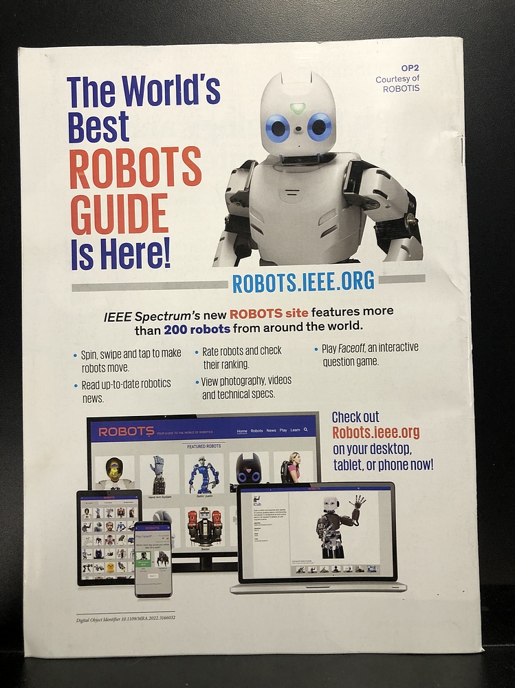 Ieee Robotics And Automation June 2022 Parry Game Preserve