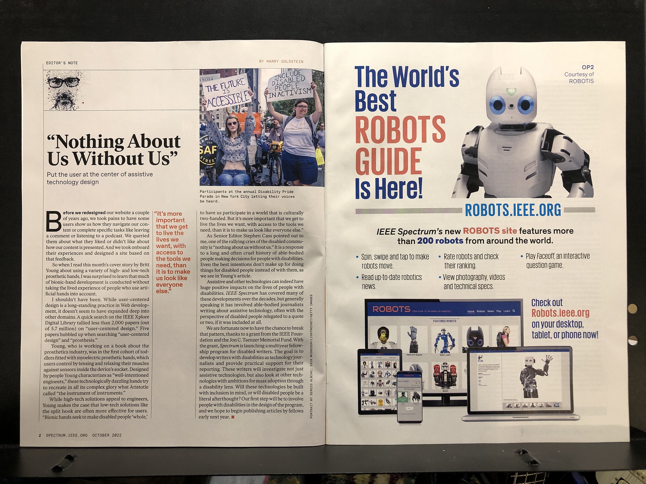 IEEE Spectrum - October, 2022 - Parry Game Preserve